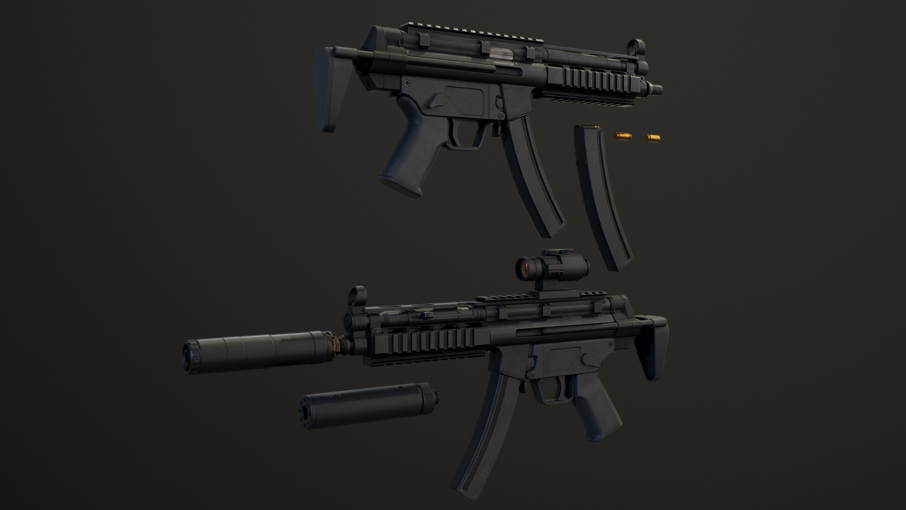 ArtStation - Weapons Pack | Game Assets