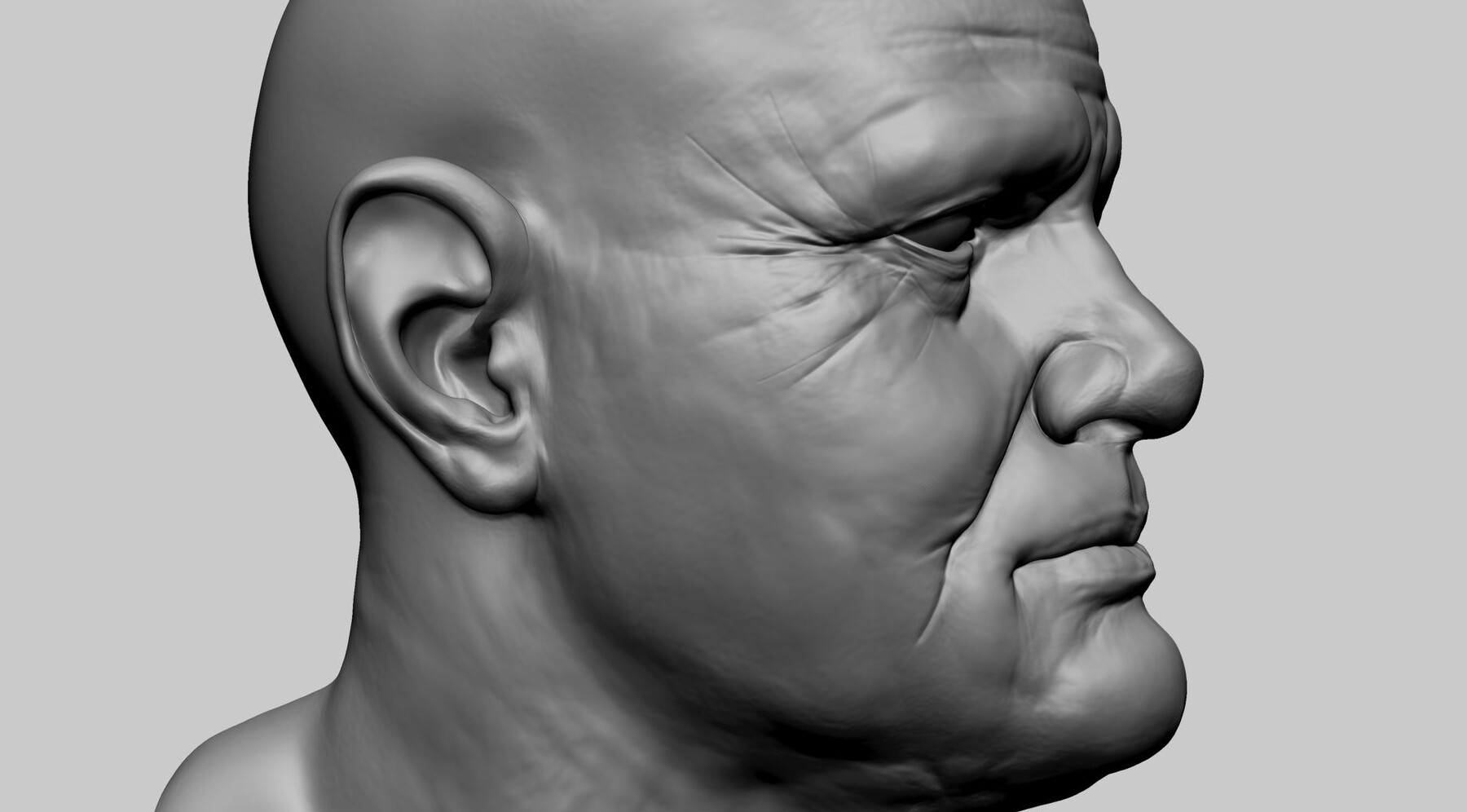ArtStation - Male Head H | Resources