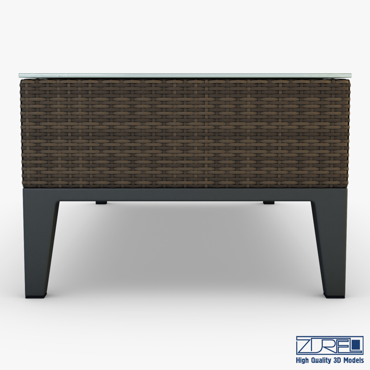 ArtStation - Rexus Coffee Table Brown | Resources