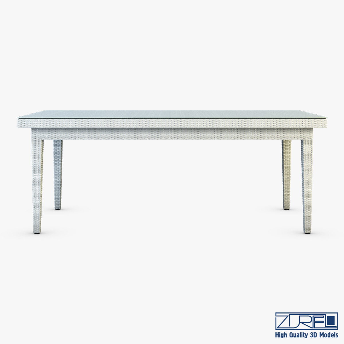 ArtStation - Rexus Dining Table White | Resources