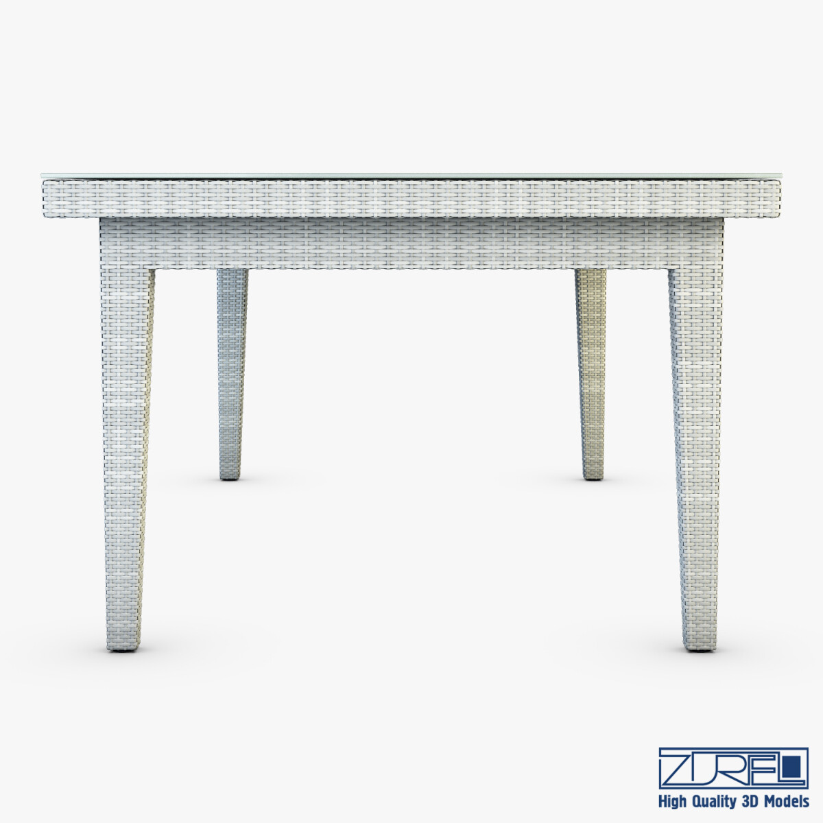 ArtStation - Rexus Dining Table White | Resources
