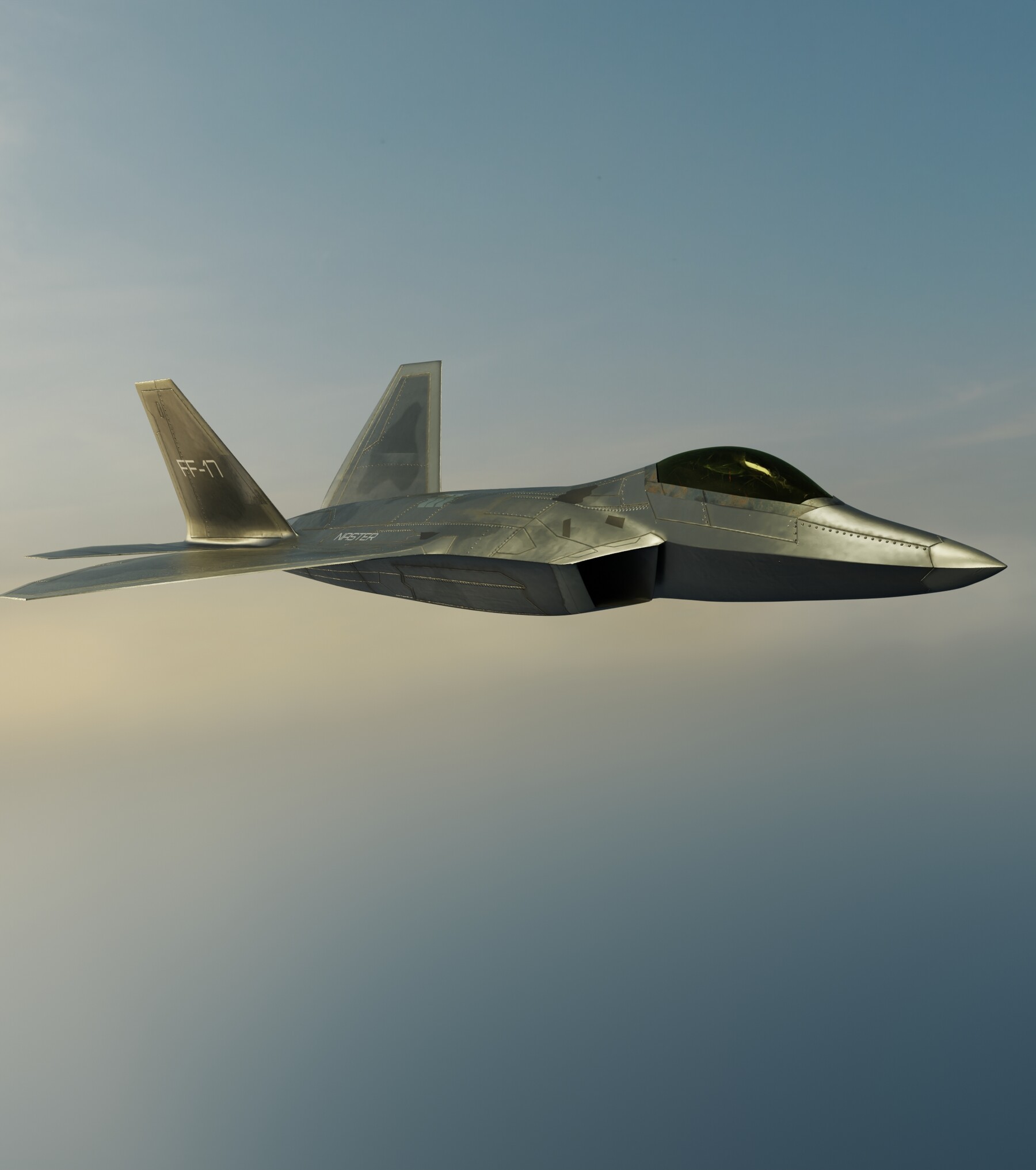 ArtStation - F-22 RAPTOR LOW POLY | Game Assets
