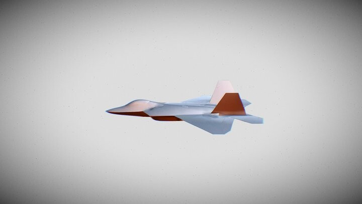 ArtStation - F-22 RAPTOR LOW POLY | Game Assets