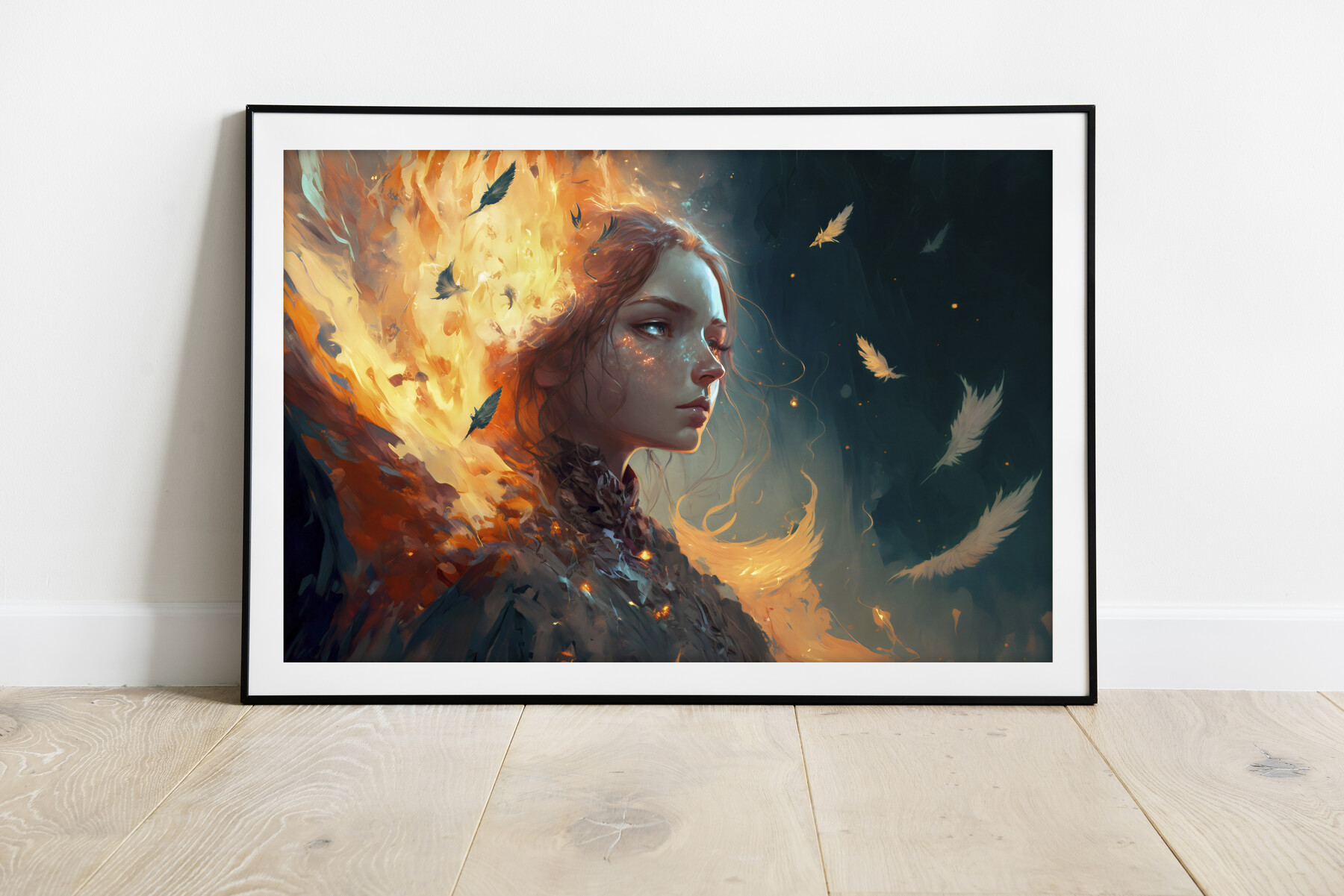ArtStation - Eternal Flame: A Digital Painting of Freedom and Love 6 ...