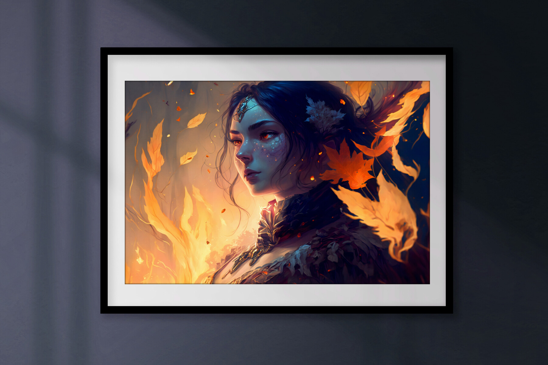 ArtStation - Eternal Flame: A Digital Painting of Freedom and Love 8 ...