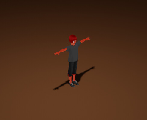 ArtStation - Anime Demon Man | Game Assets