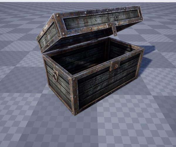 ArtStation - Vintage Crates, Barrels and Chests for Unreal Engine ...