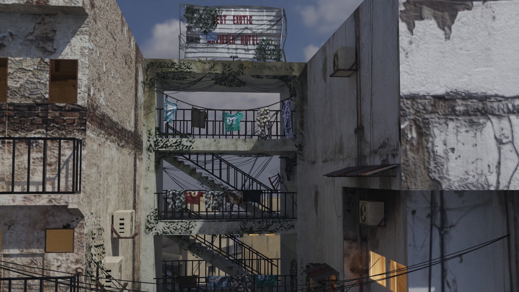 ArtStation - Slum city | Resources