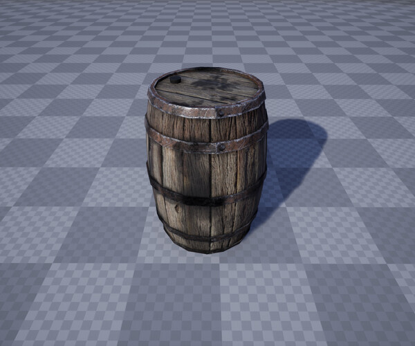 ArtStation - Vintage Crates, Barrels and Chests for Unreal Engine ...