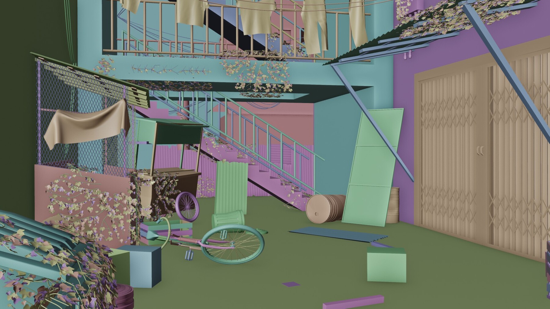 ArtStation - Slum city | Resources