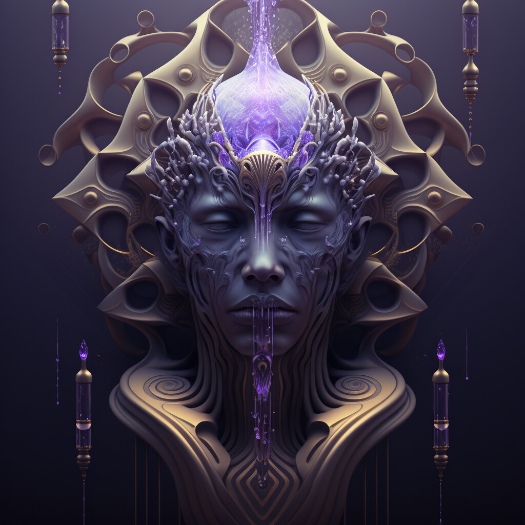 ArtStation - Psychedelic Beings | Artworks