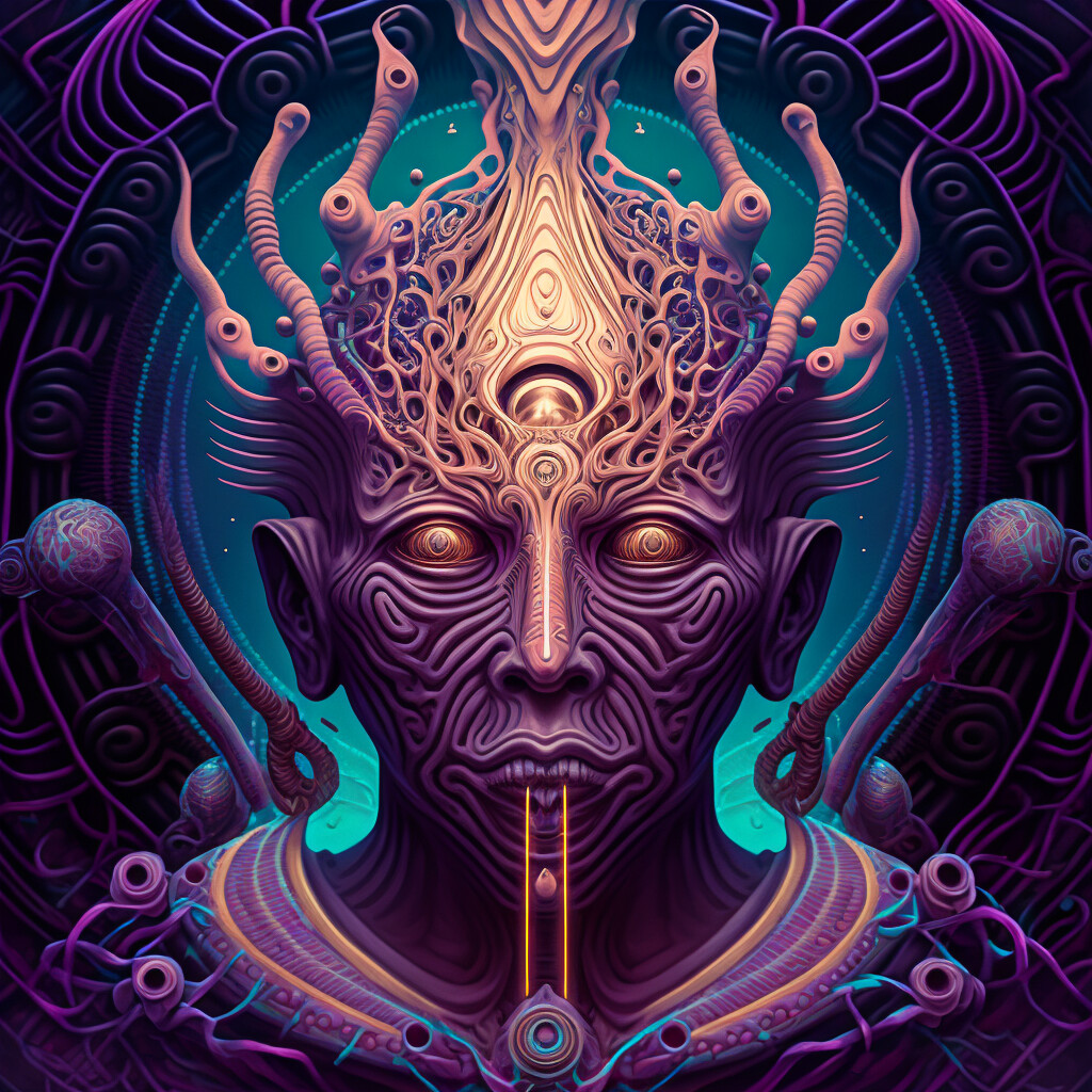 ArtStation - Psychedelic Beings | Artworks