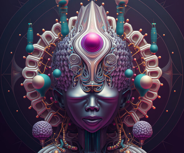 ArtStation - Psychedelic Beings | Artworks