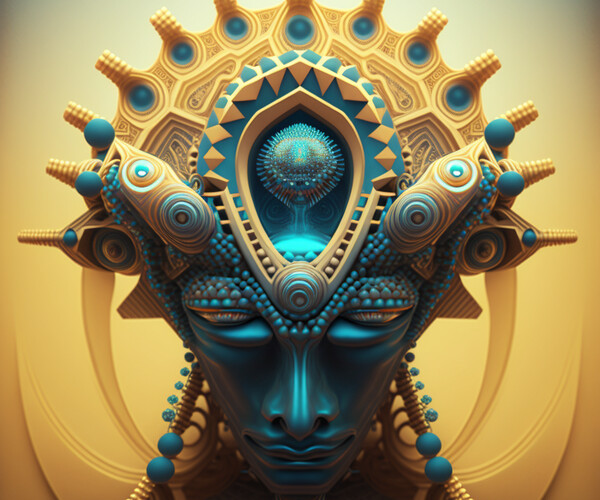 ArtStation - Psychedelic Beings | Artworks