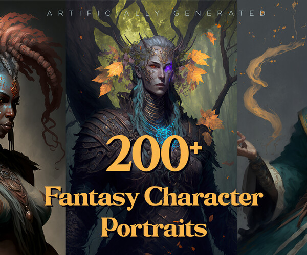 ArtStation - Fantasy Character Portraits for Reference and Inspiration ...