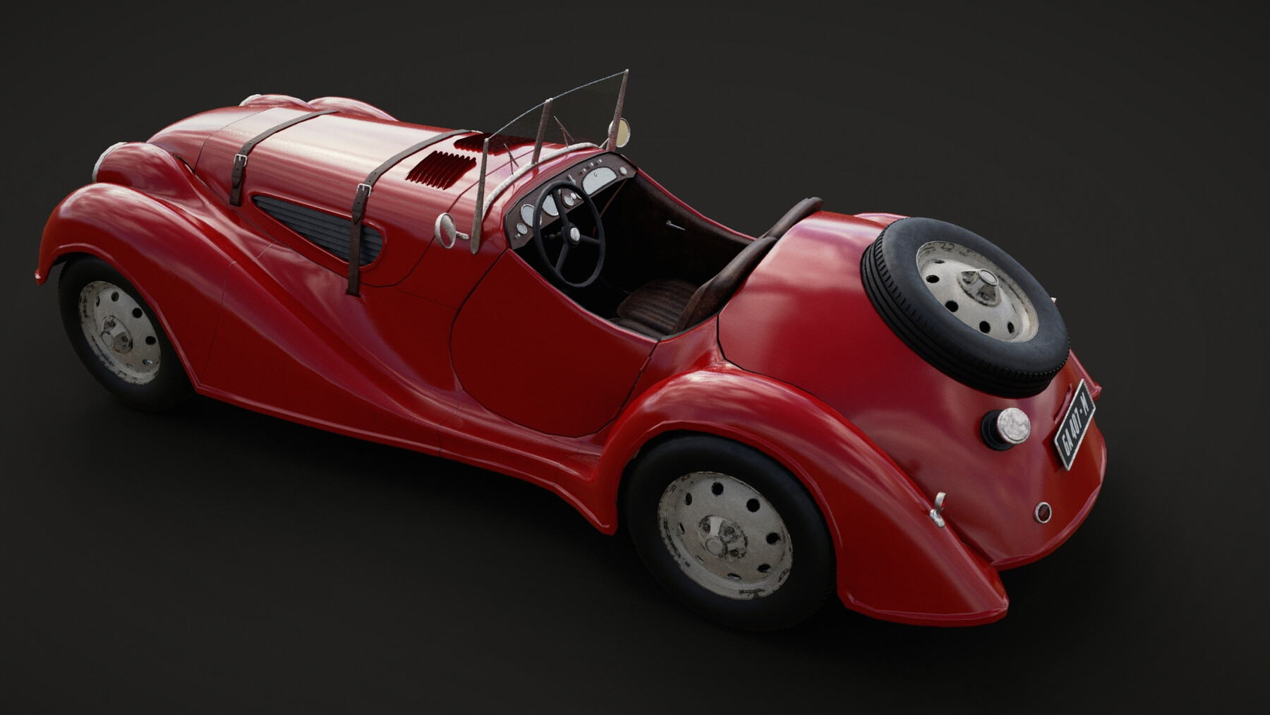 ArtStation - classic car | Game Assets