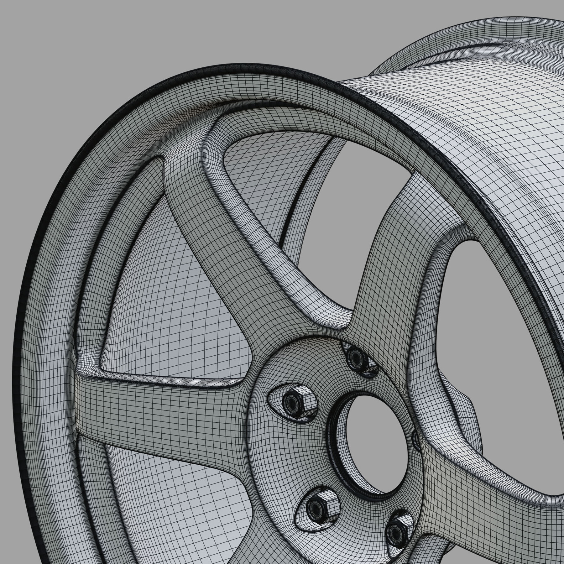 ArtStation - RAYS Volk Racing TE37 Rim/Wheel 3D Model | Resources