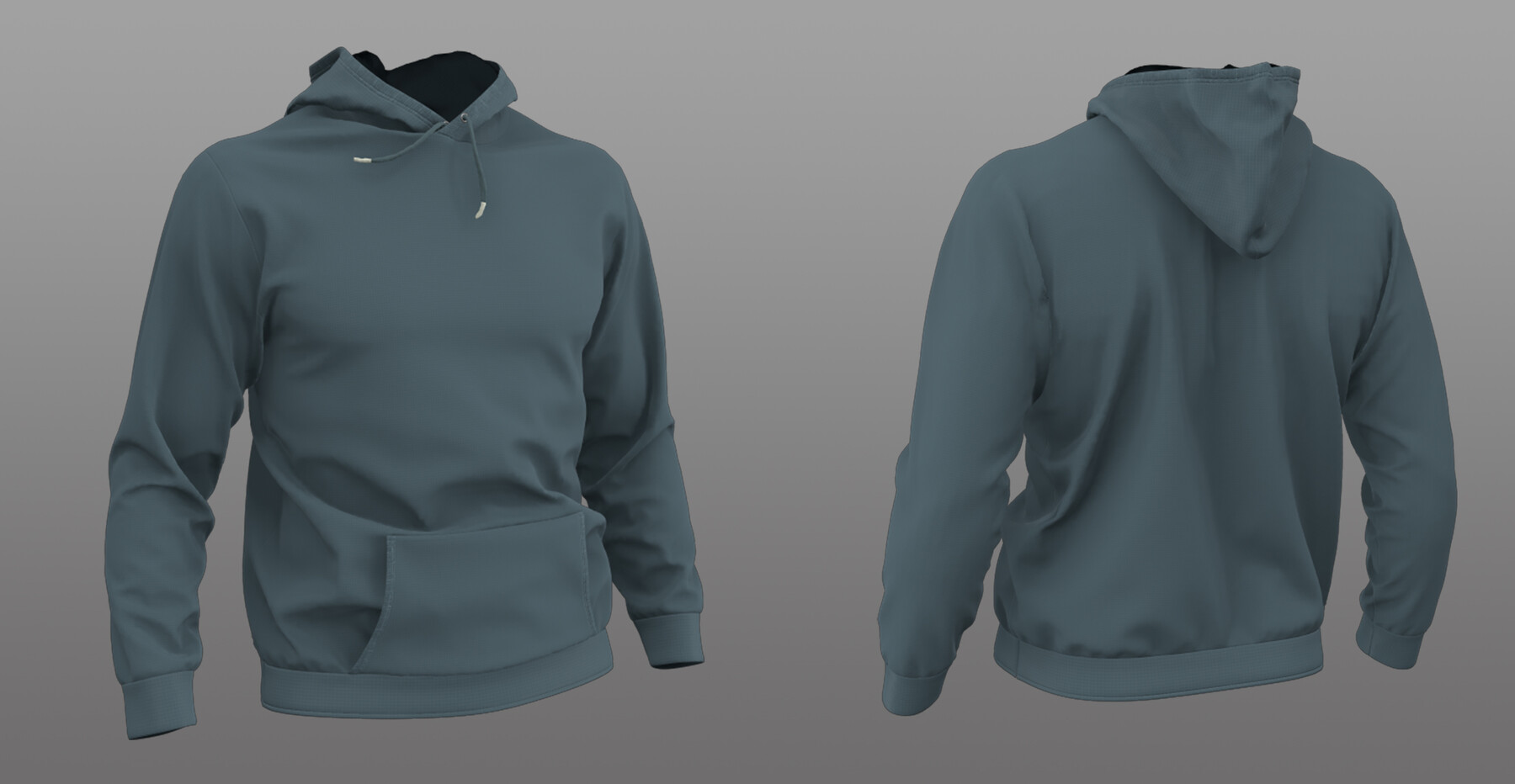 ArtStation - Hoodie- Marvelous Designer Clothing | Game Assets