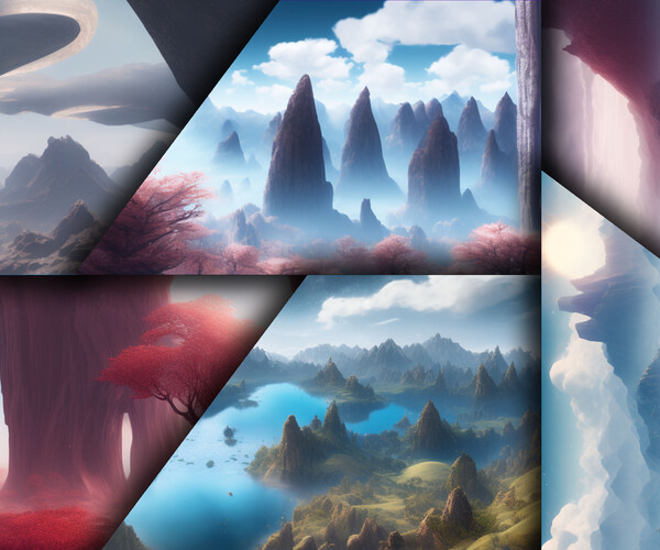 ArtStation - 143 Anime Environment (8K Resolution) | Artworks