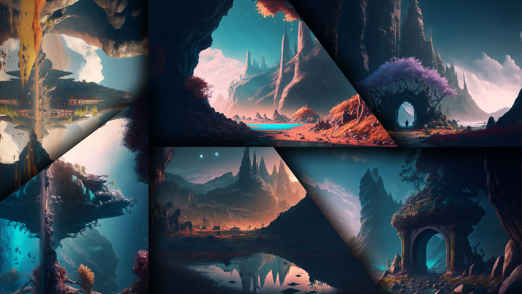 ArtStation - 104 Fantasy Environment (More Than 8K Resolution) | Artworks