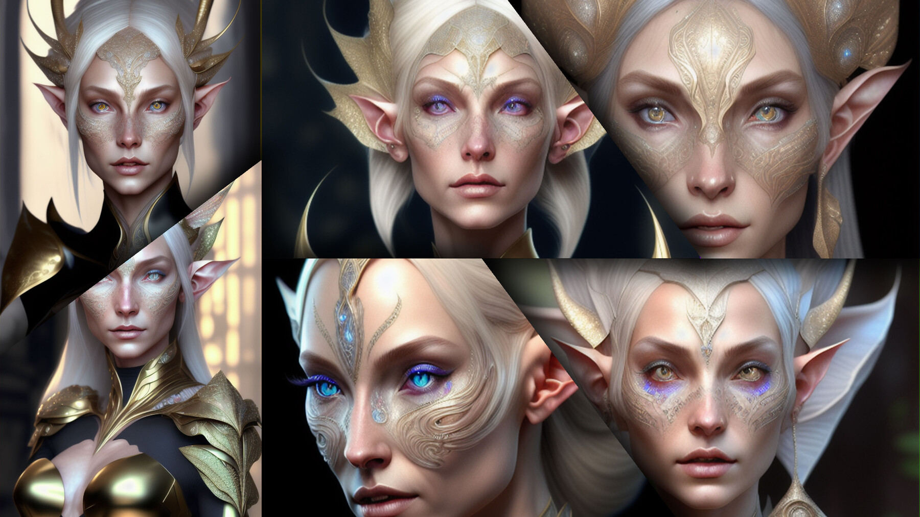 ArtStation - 157 Fantasy Elf Warrior (8K Resolution) | Artworks