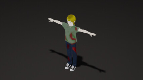 ArtStation - Anime Man Character - Goblin Style 3 | Game Assets