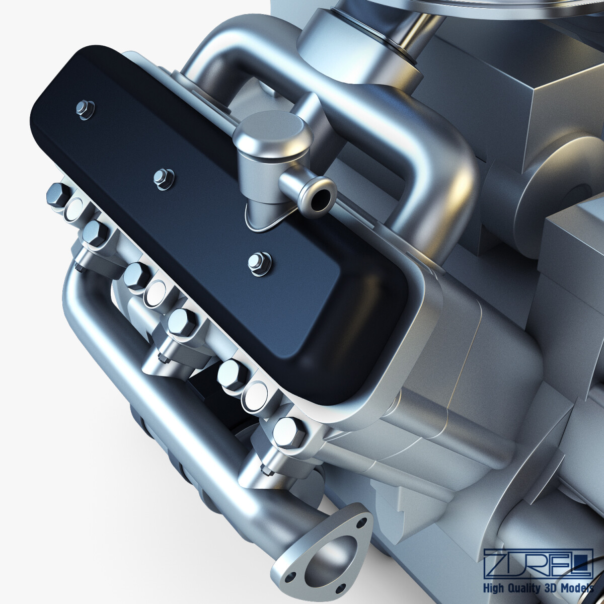 ArtStation - V6 Type Engine v 1 | Resources