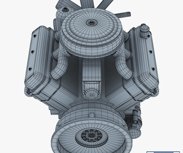 ArtStation - V6 Type Engine v 1 | Resources