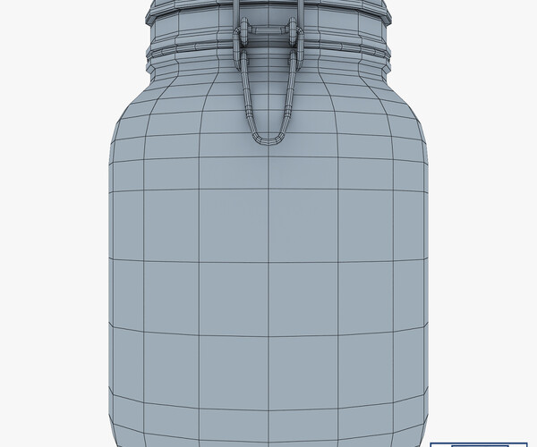 ArtStation - Jar Hermetic 1.5 liter v 1 | Resources