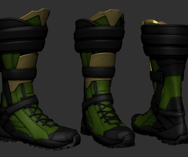 ArtStation - SuperHero Boots2 | Resources