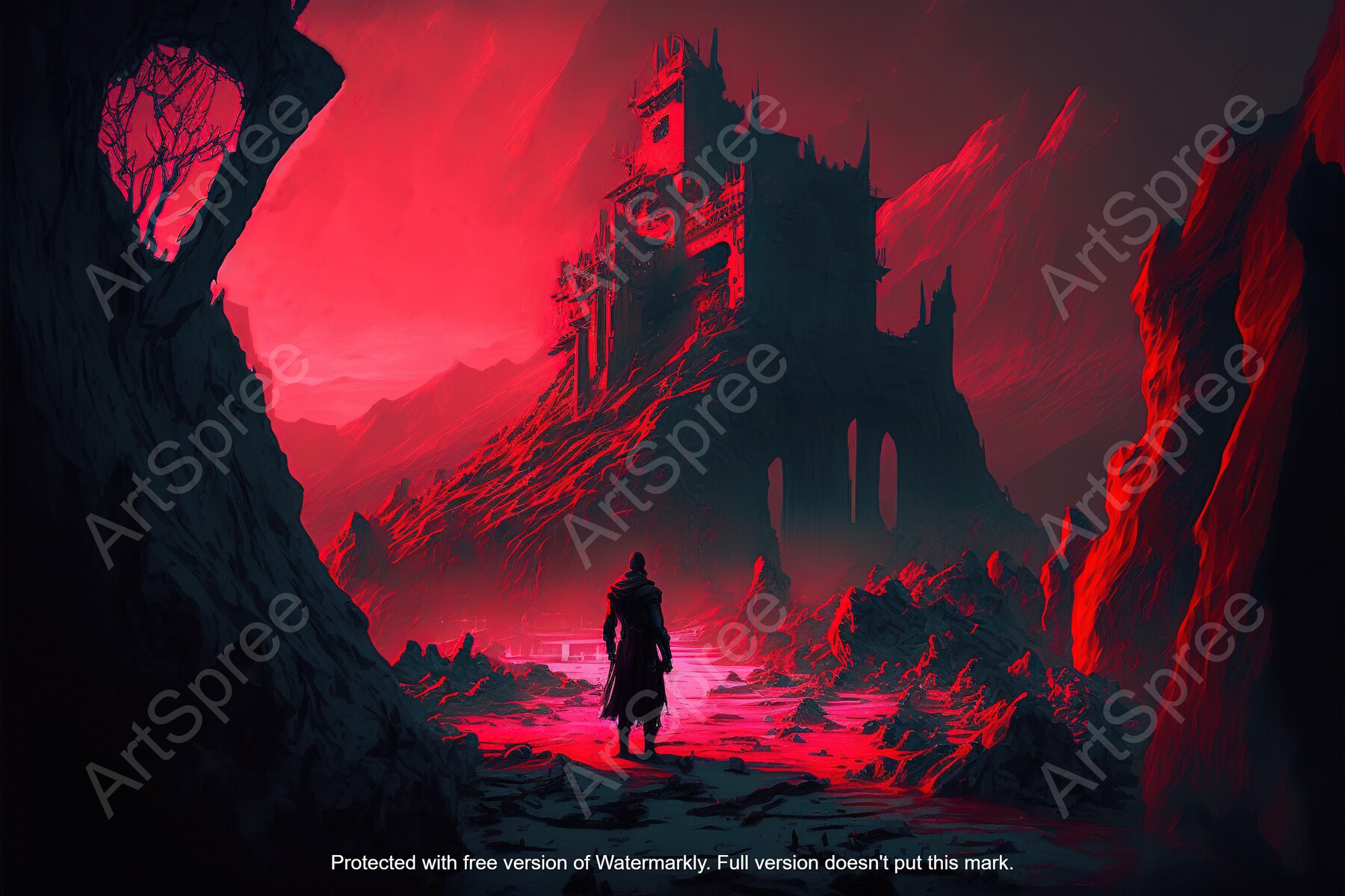 ArtStation - 5 Red Backgrounds/Wallpaper in 4K | Artworks