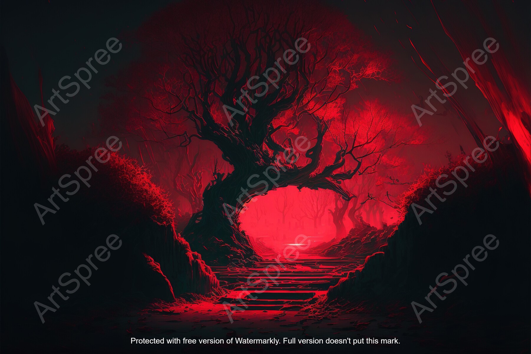 ArtStation - 5 Red Backgrounds/Wallpaper in 4K | Artworks