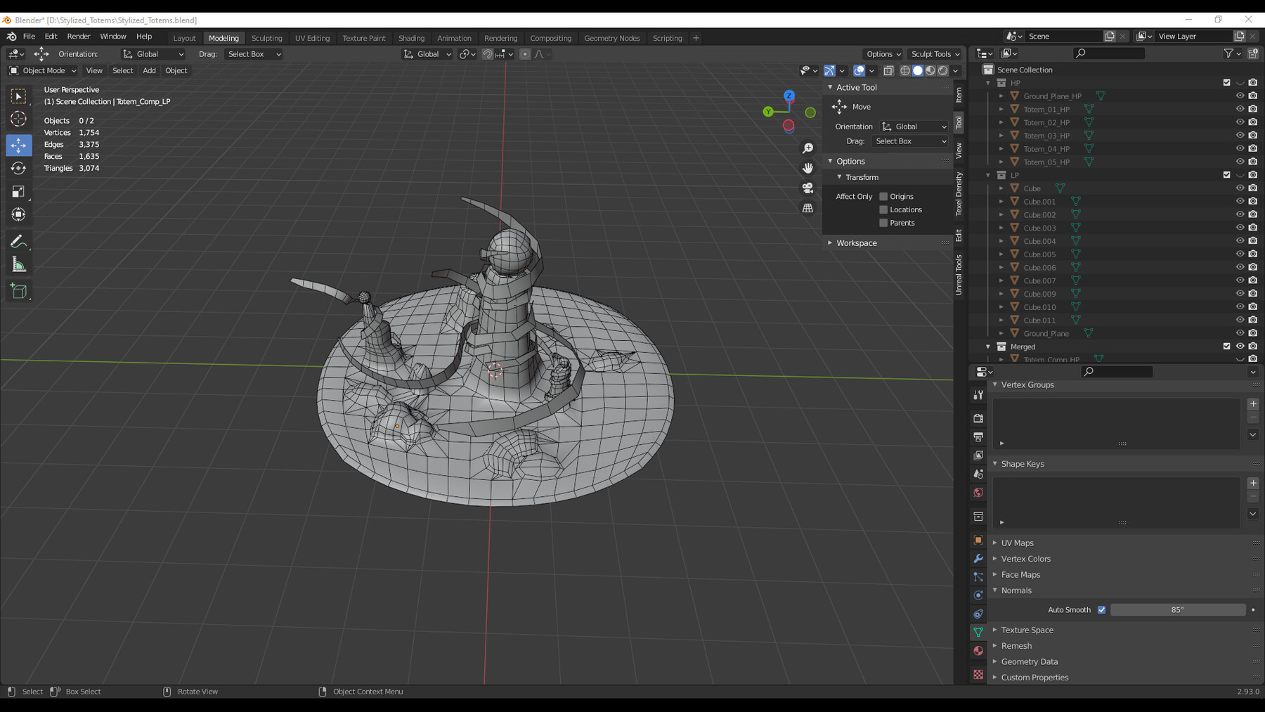 ArtStation - Stylized Totem Tutorial | Tutorials