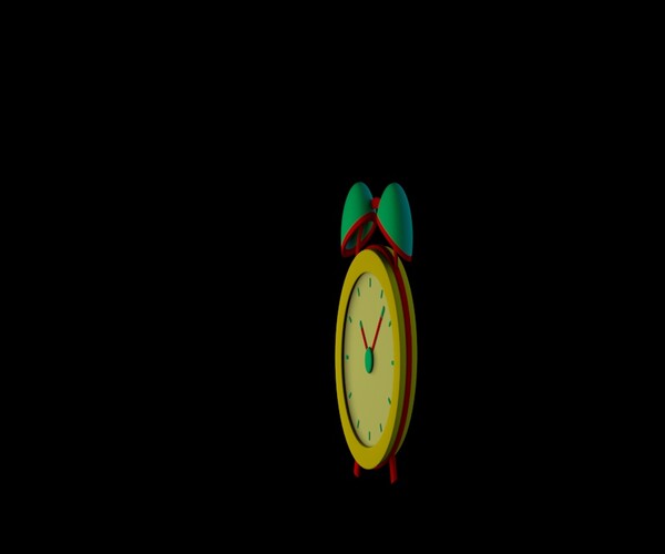 ArtStation - Alarm Clock Animated 3D | Resources
