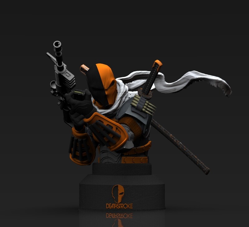 ArtStation - Deathstroke STL Files for 3D printing by CG Pyro fanarts ...