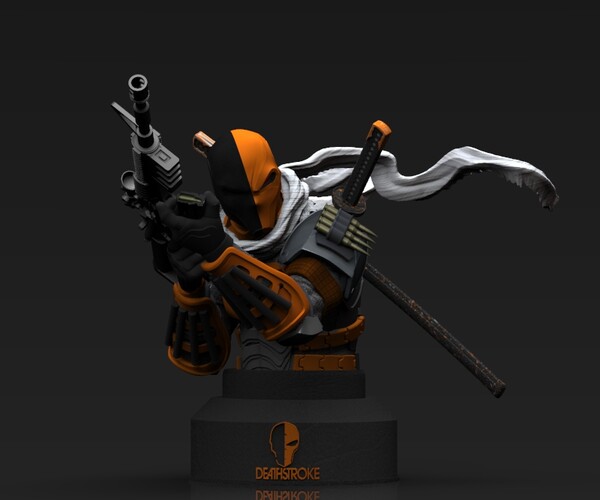 ArtStation - Deathstroke STL Files for 3D printing by CG Pyro fanarts ...