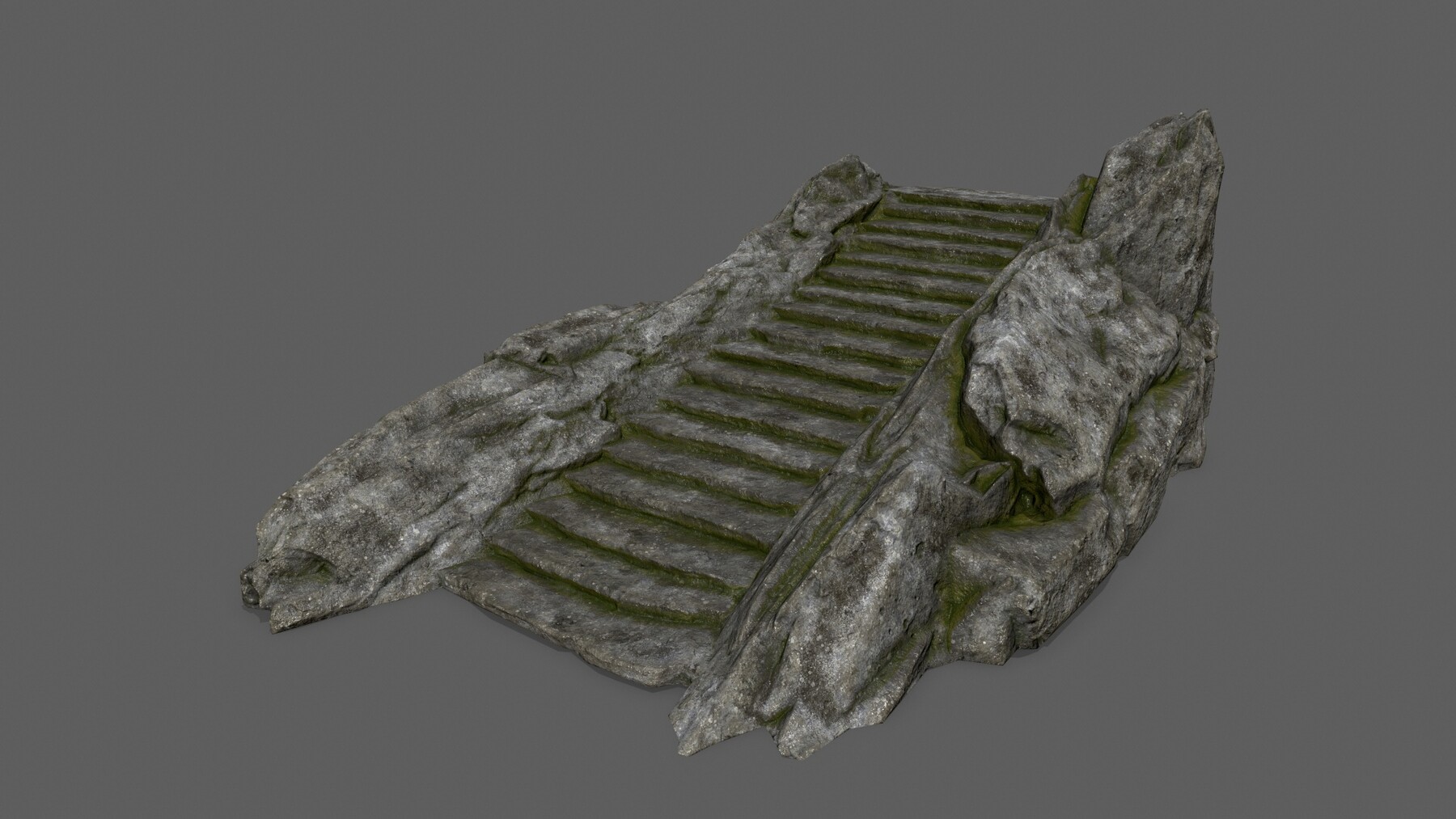 ArtStation - Rock Stairs | Game Assets