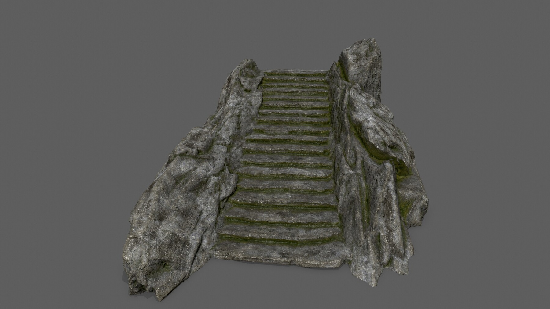ArtStation - Rock Stairs | Game Assets