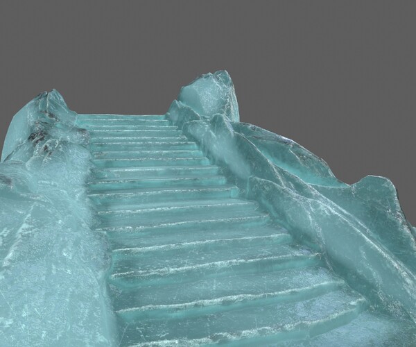 ArtStation - Ice Stair | Game Assets