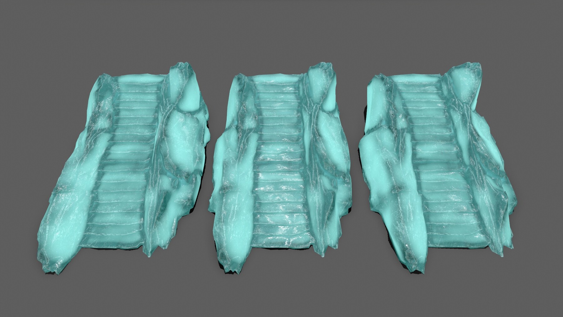 ArtStation - Ice Stair 2 | Game Assets
