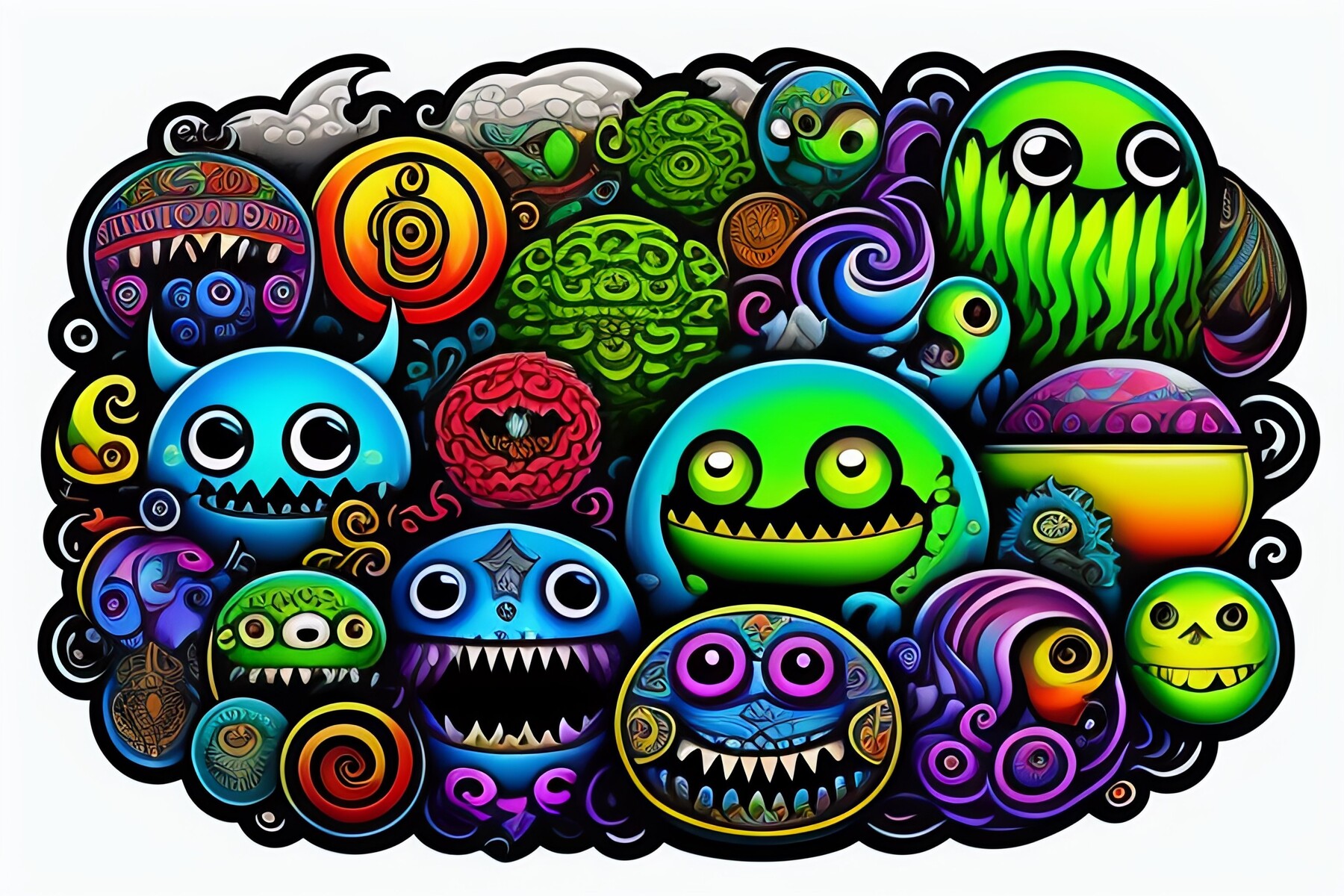 ArtStation - Many monsters lexica.art | Artworks