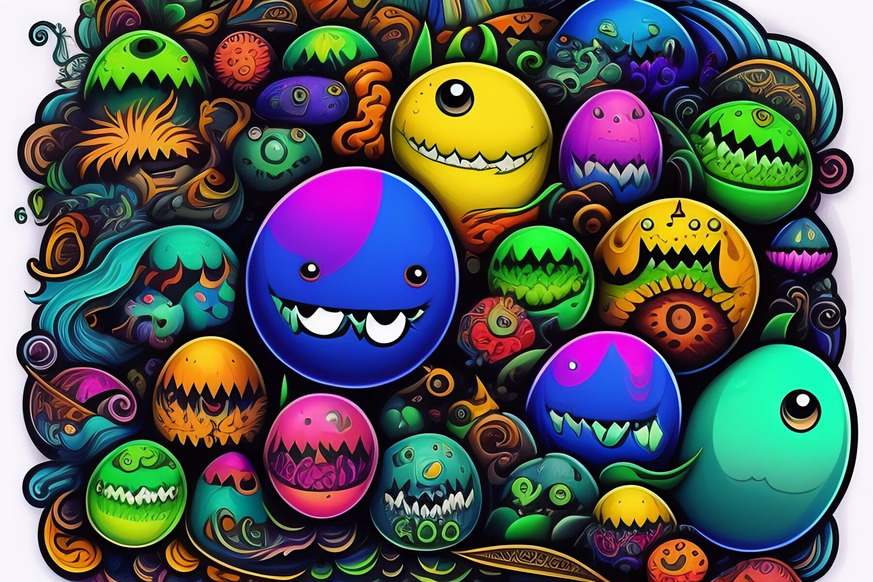 ArtStation - Many monsters lexica.art | Artworks