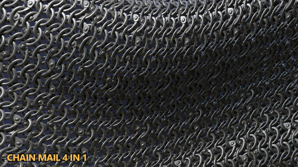 ArtStation - Chain Mail Displacements 1 | Game Assets