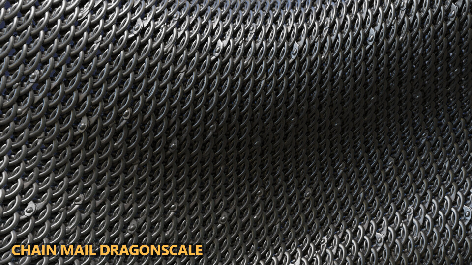 ArtStation - Chain Mail Displacements 1 | Game Assets