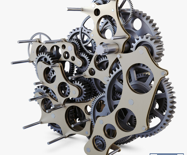 ArtStation - Gear Mechanism v 1 | Resources