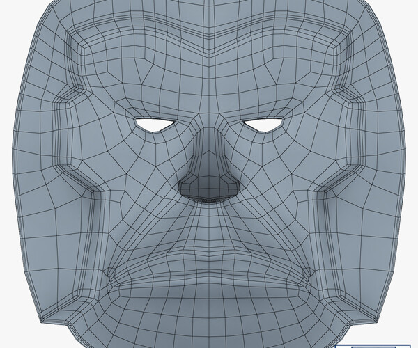 ArtStation - Bad Man Mask v 1 | Resources