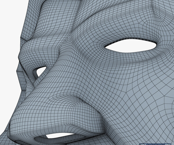 ArtStation - Bad Man Mask v 1 | Resources