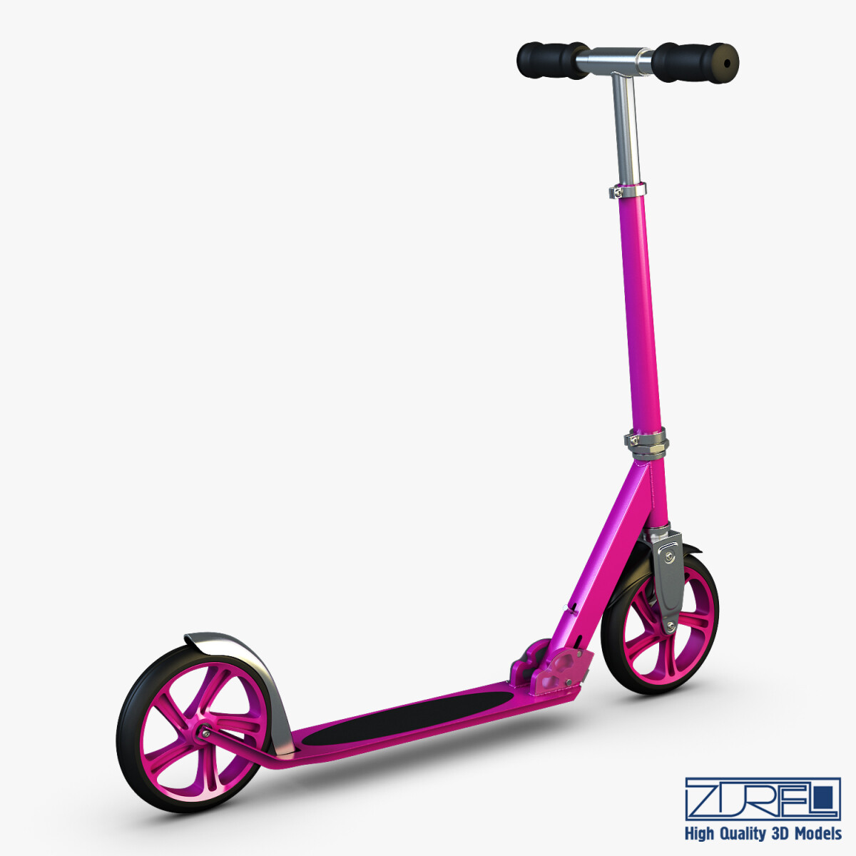 ArtStation - Kick Scooter Pink | Resources