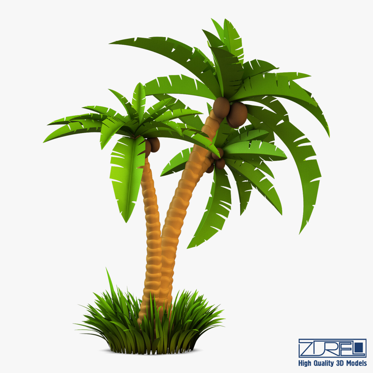 ArtStation - Palm Tree v 2 | Resources