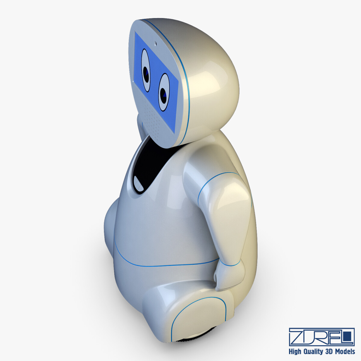 ArtStation - Pakati Robot Assistant White | Resources